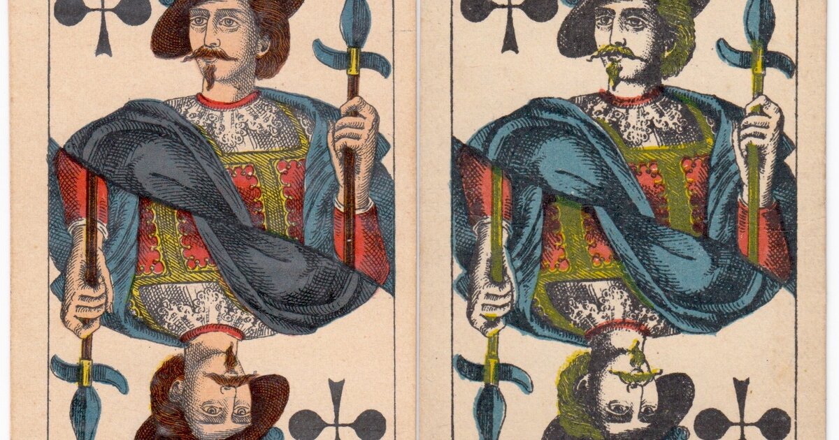 Copies of Wüst House pattern playing cards — The World of Playing Cards