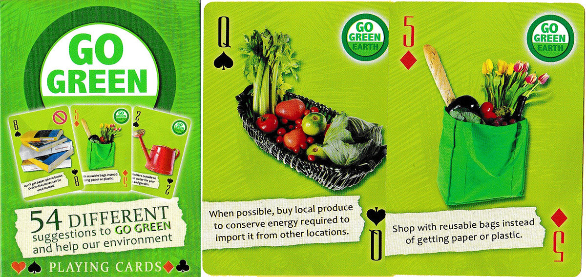 Go Green playing cards — The World of Playing Cards