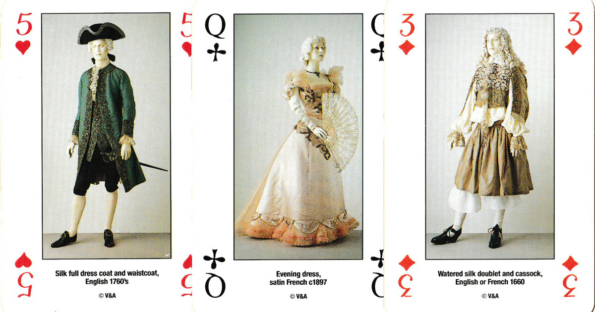 Costume Playing Cards — The World of Playing Cards