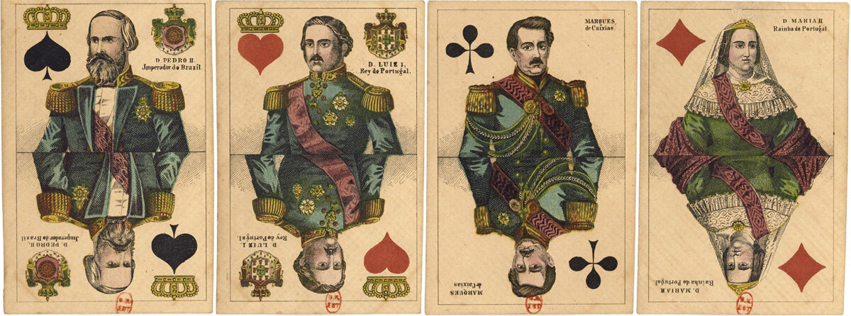 Kings and Queens of Brazil & Portugal — The World of Playing Cards
