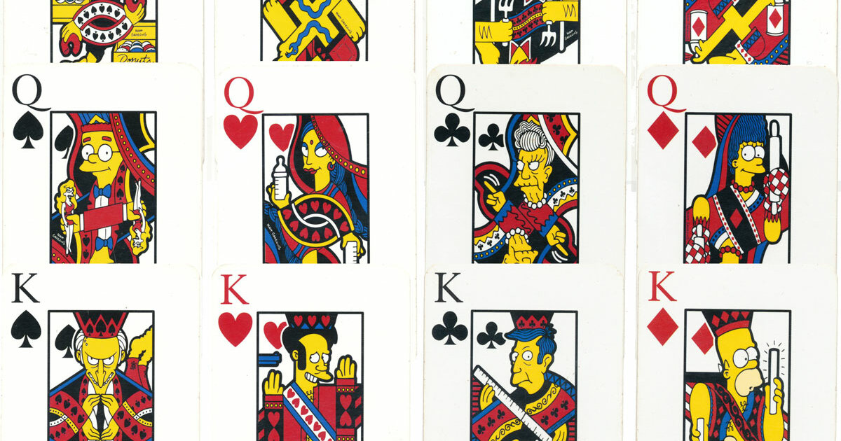 The Simpsons™ — The World of Playing Cards