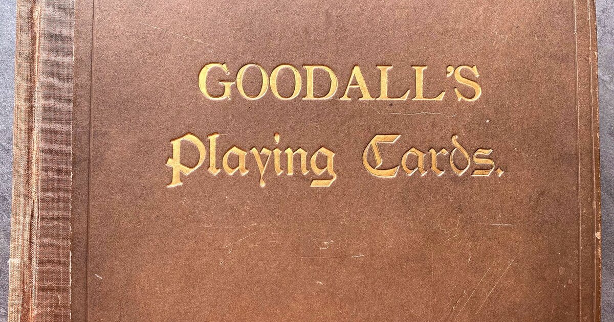 Goodall 1915-1916 Sample Book — The World of Playing Cards