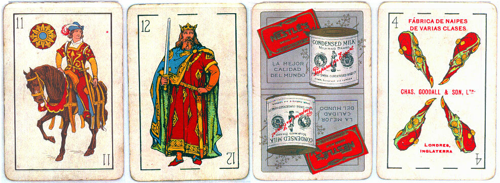 Spanish suited pack for Nestlé — Goodall's Spanish suited pack, c.1948 ...