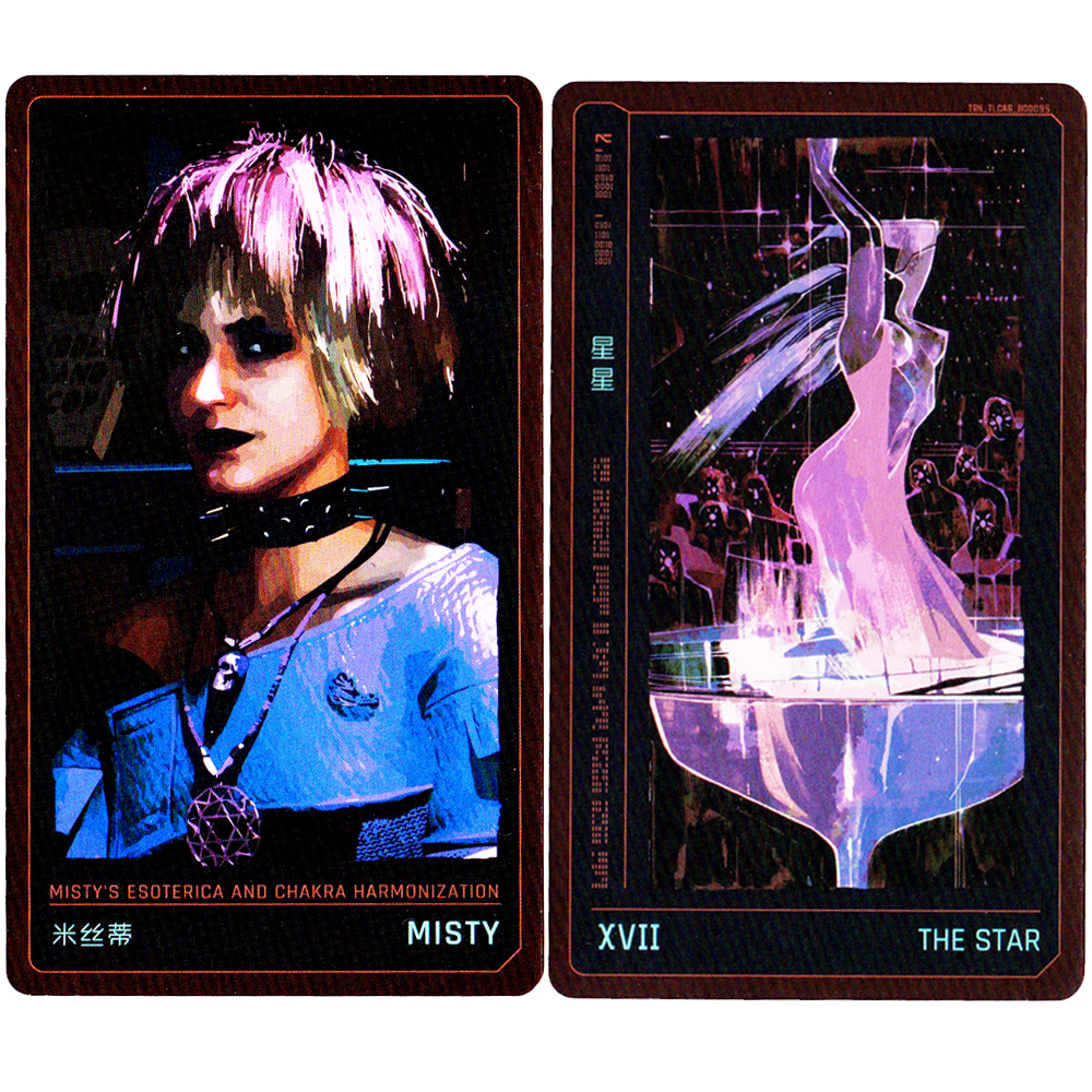 Cyberpunk 2077 Tarot Cards — The World of Playing Cards
