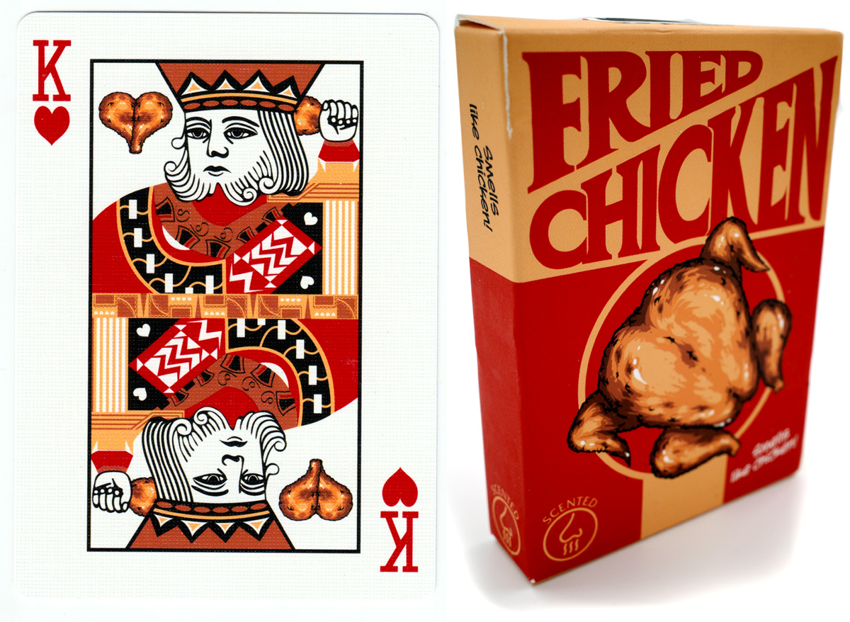 Fried Chicken Playing Cards — The World of Playing Cards