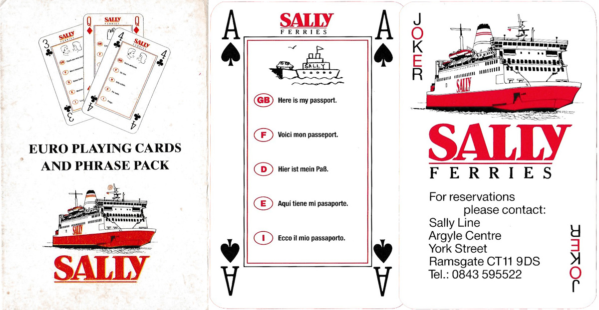 Sally Ferries playing cards — The World of Playing Cards
