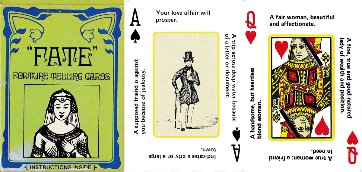 Fate fortune telling cards — The World of Playing Cards