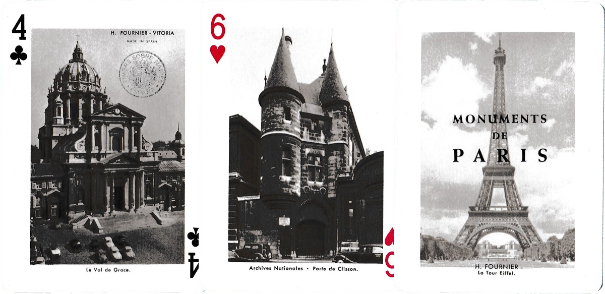 Monuments de Paris — The World of Playing Cards
