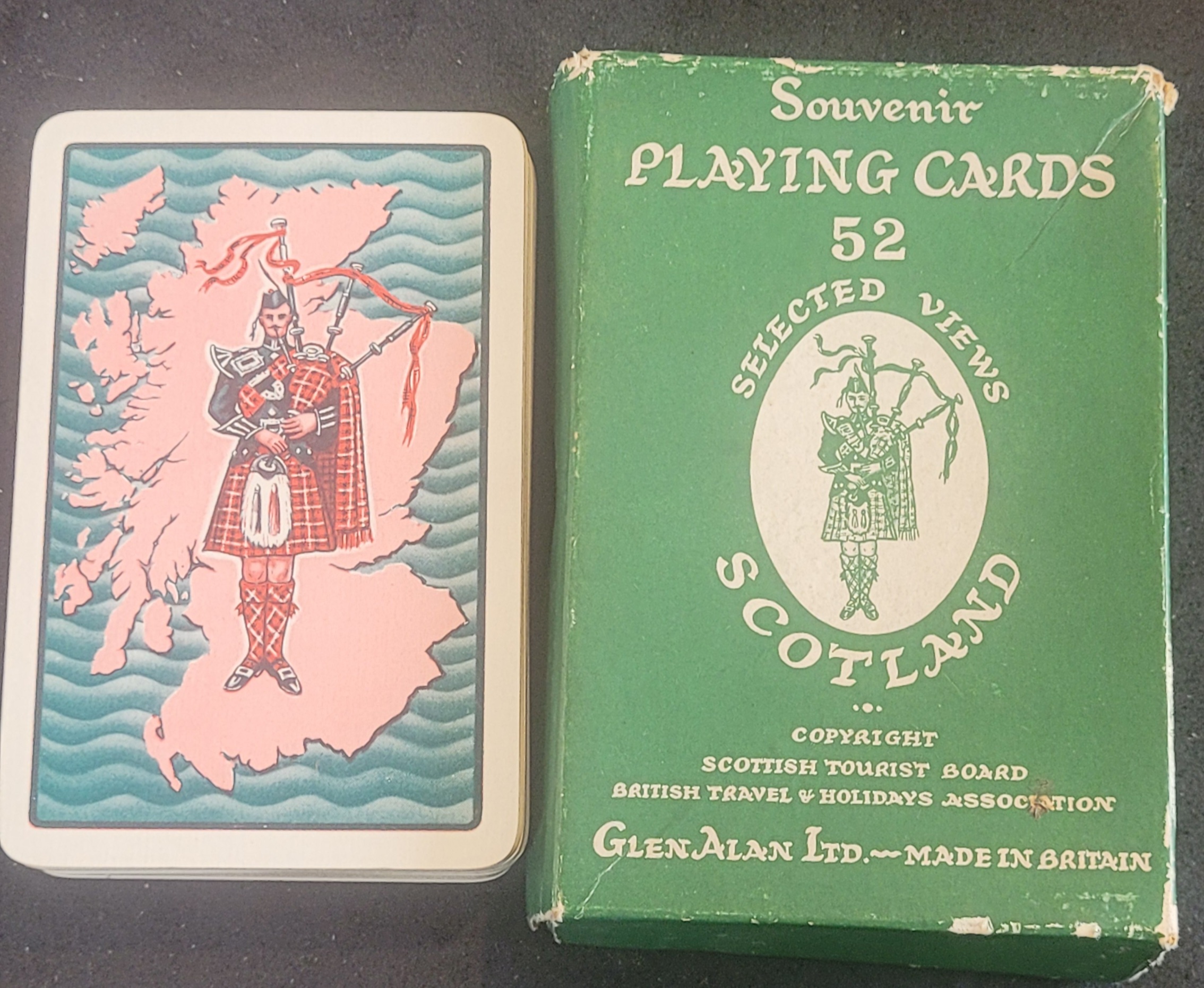 Souvenir of Scotland playing cards — The World of Playing Cards