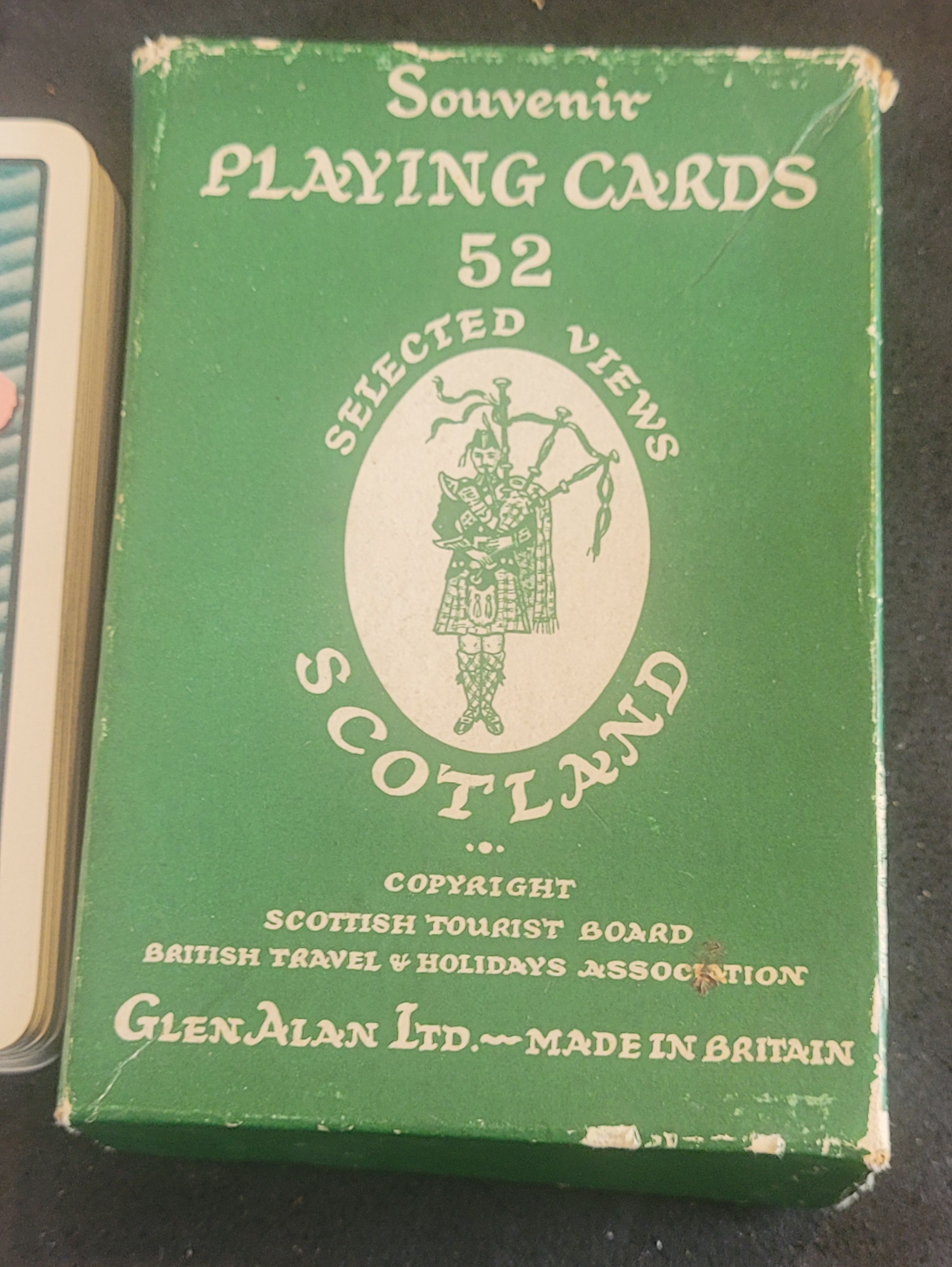 Souvenir of Scotland playing cards — The World of Playing Cards