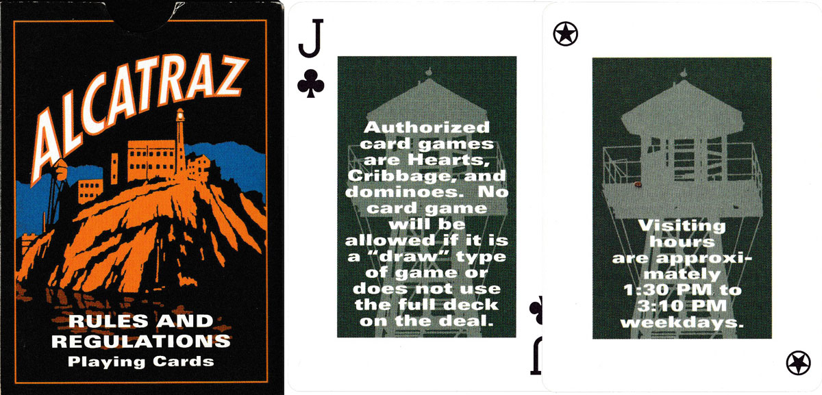 Alcatraz: Rules and Regulations Playing Cards — The World of Playing Cards