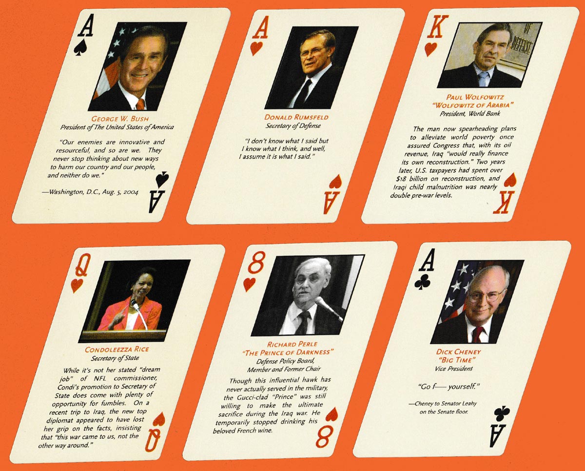Bush Cards – The Second Term — The World of Playing Cards