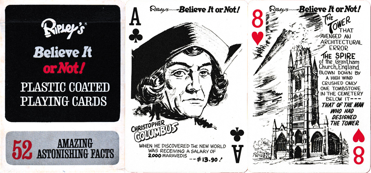 Ripley’s Believe It or Not! playing cards — The World of Playing Cards