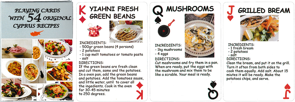 Traditional Cyprus Recipes — The World of Playing Cards