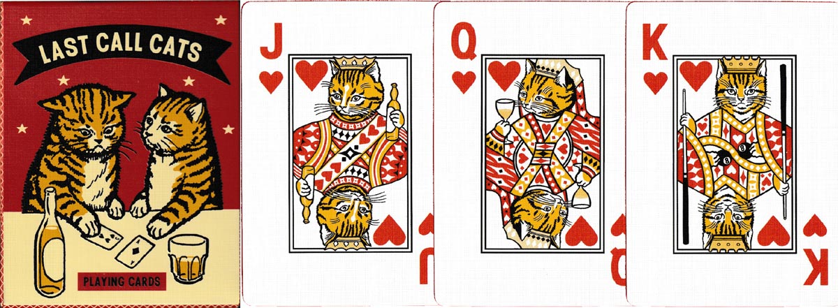 Last Call Cats playing cards — The World of Playing Cards