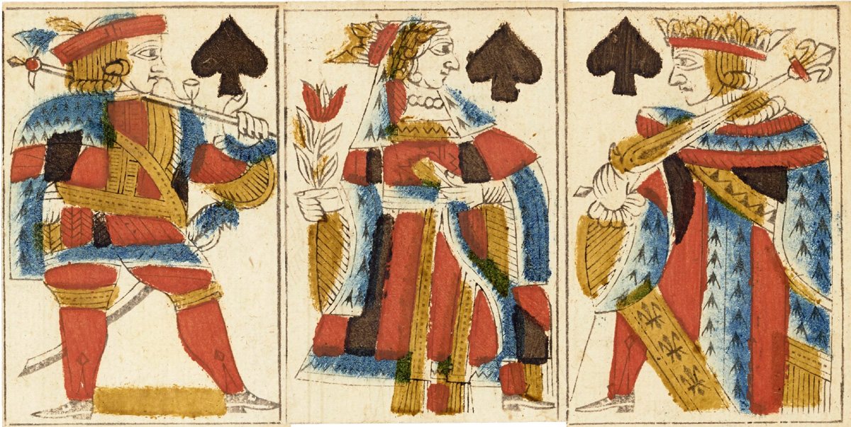 Lyon pattern by Michel Ressy — The World of Playing Cards