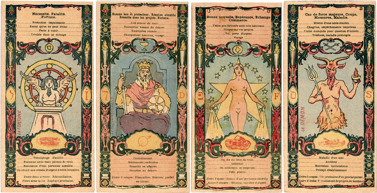 Tarot hiéroglyphique égyptien — The World of Playing Cards