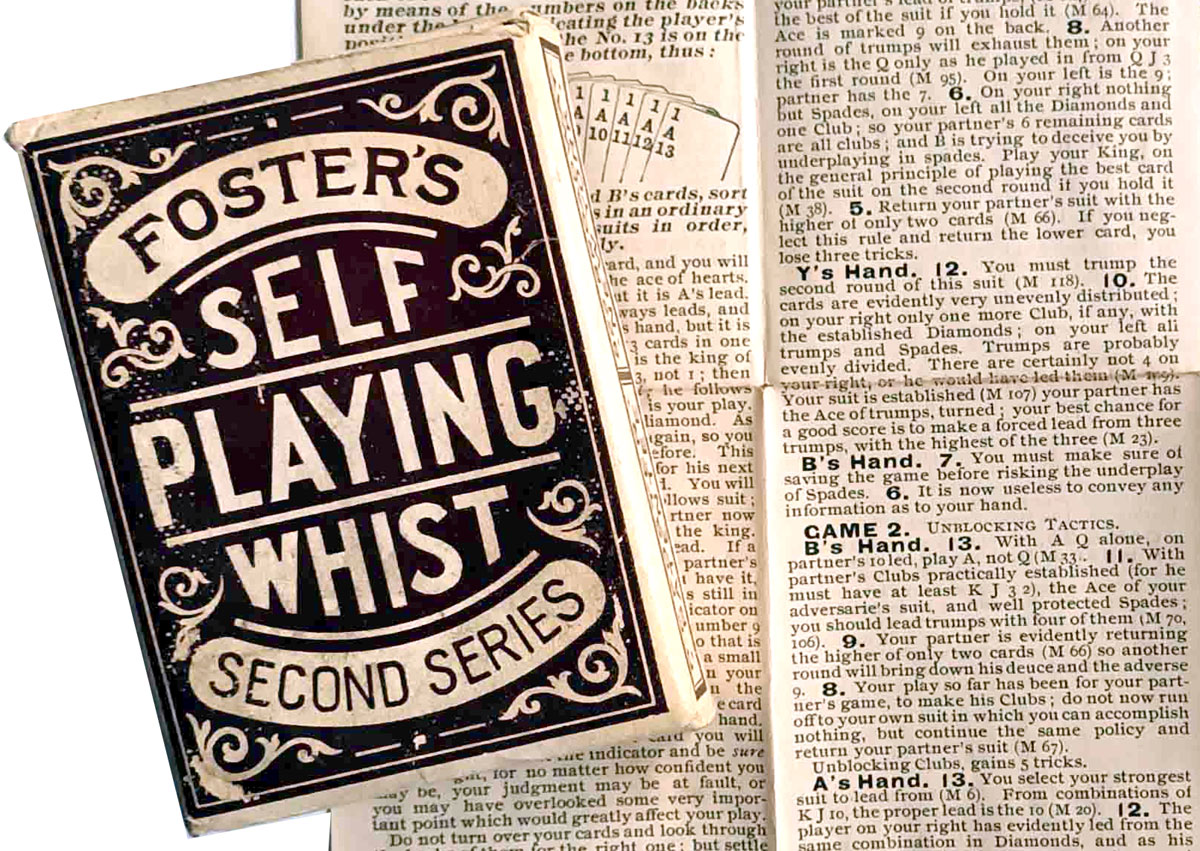 Foster’s Self-Playing Whist Cards — The World of Playing Cards