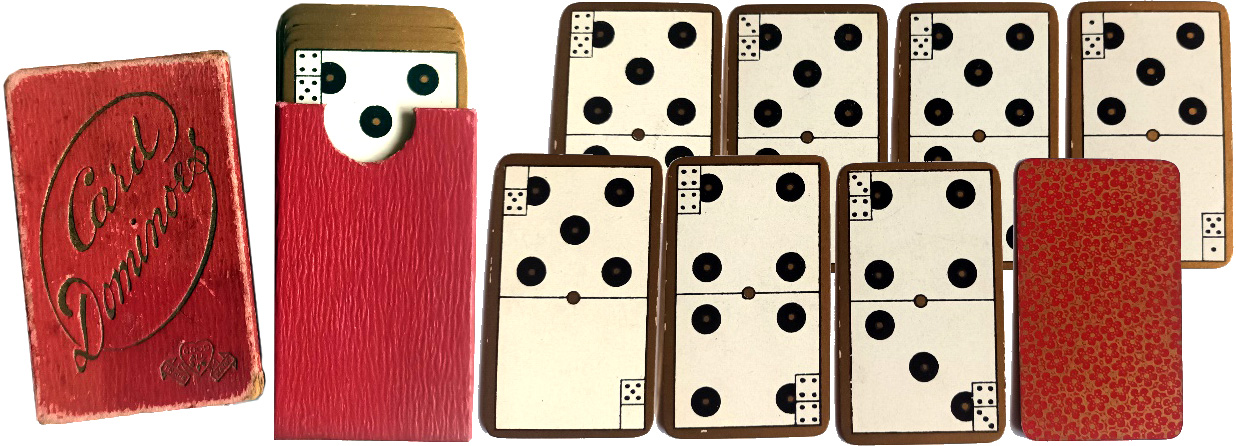Miniature Card Dominoes — The World of Playing Cards