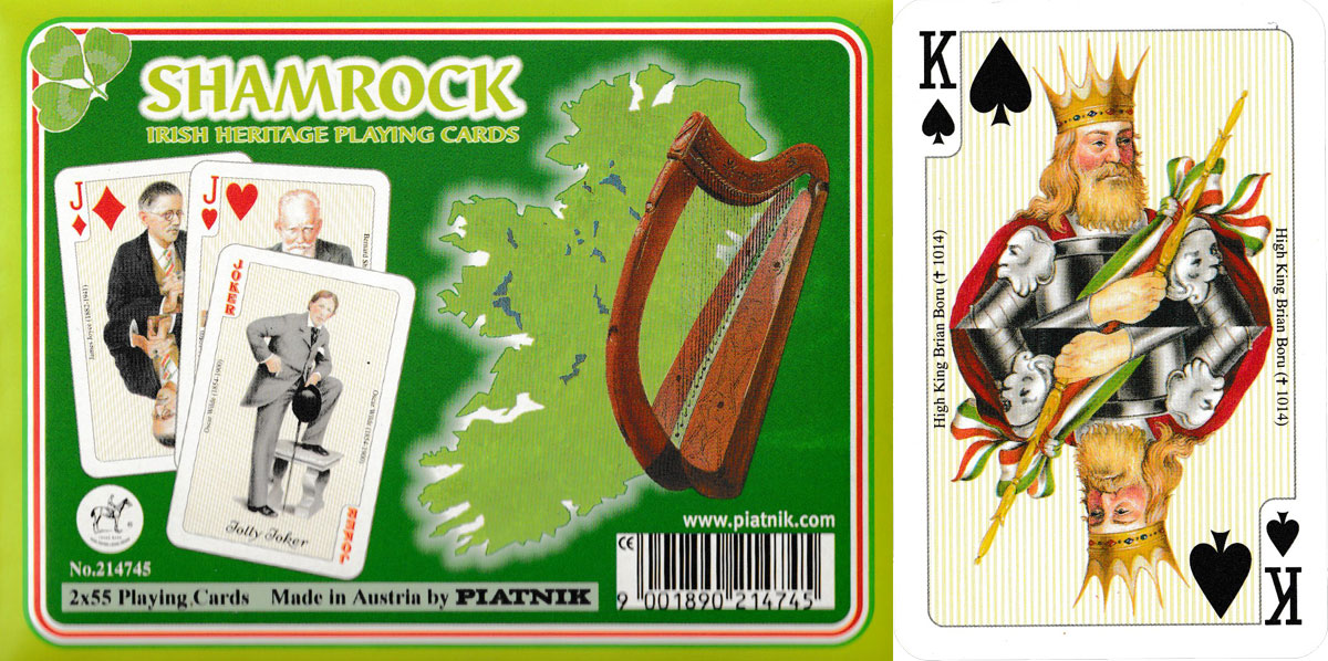 Shamrock Irish Heritage playing cards — The World of Playing Cards