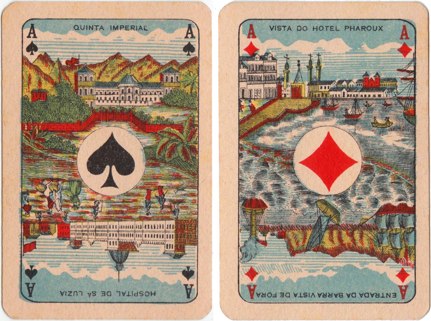 Brazil Pictorial Aces — The World of Playing Cards