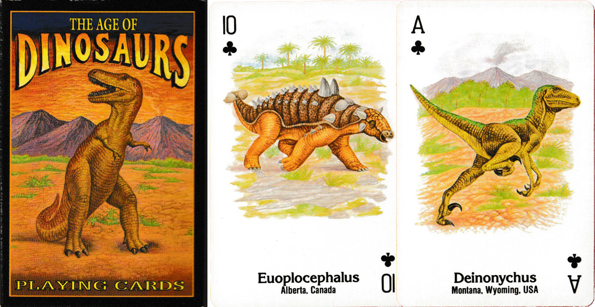 The Age of Dinosaurs playing cards — The World of Playing Cards