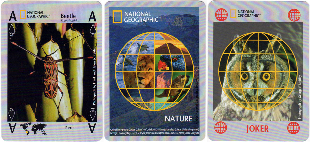 National Geographic Nature — The World of Playing Cards