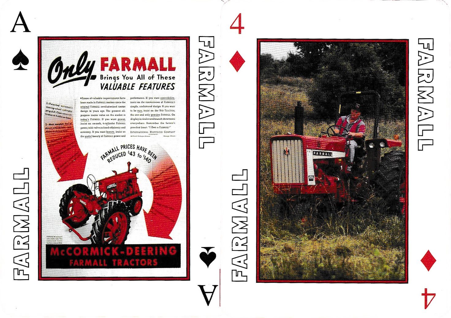 Farmall playing cards — The World of Playing Cards