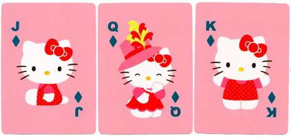 Hello Kitty — “Hello Kitty” — The World of Playing Cards