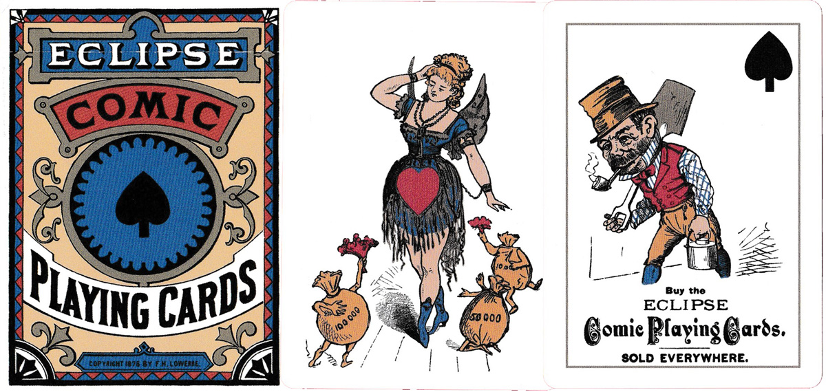 Eclipse Comic playing cards (reproduction) — The World of Playing Cards