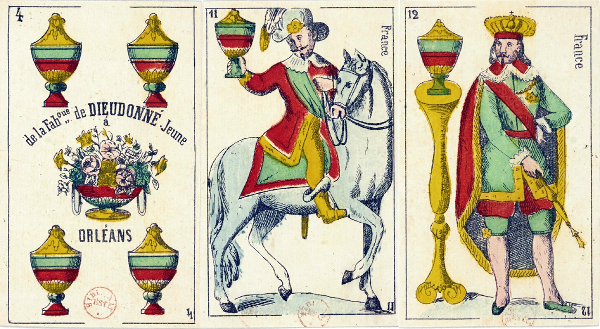 Aluette by Dieudonné Jeune, Orléans, c.1850 — The World of Playing Cards