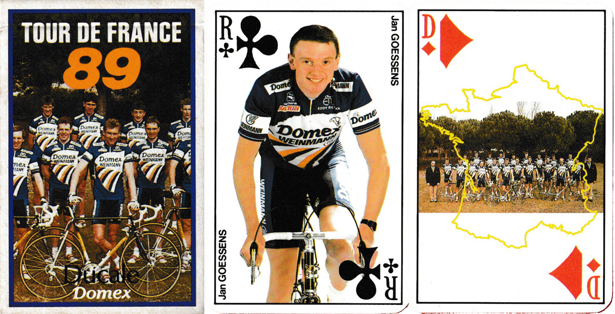 Jeu Tour de France 89 (Domex) — The World of Playing Cards