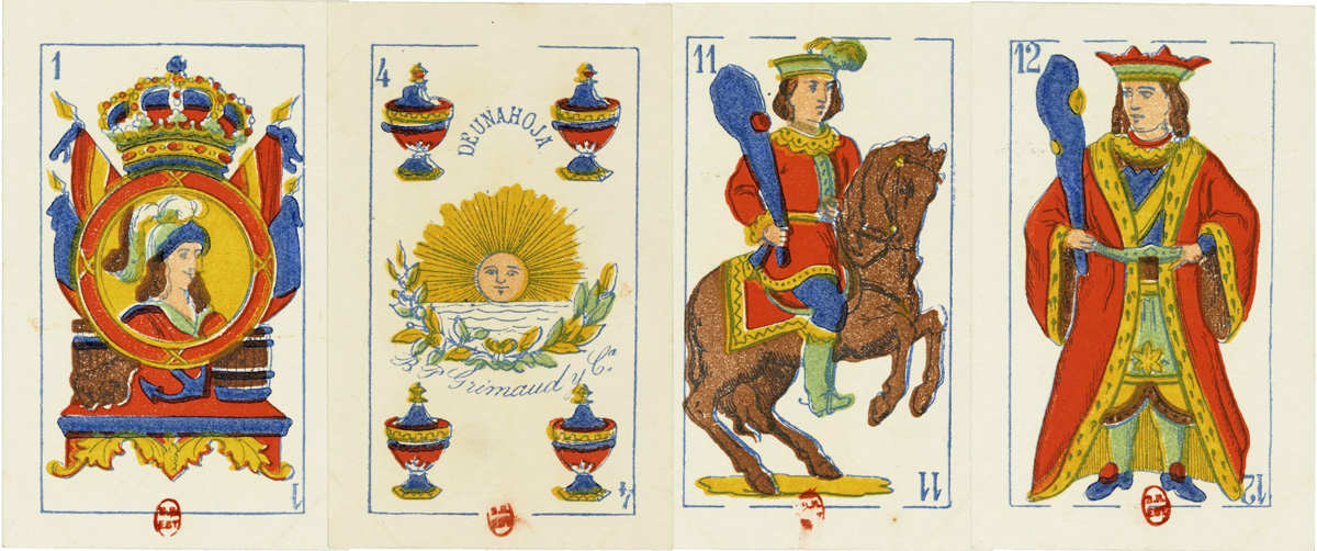 B.P. Grimaud pack for Bolivia — The World of Playing Cards