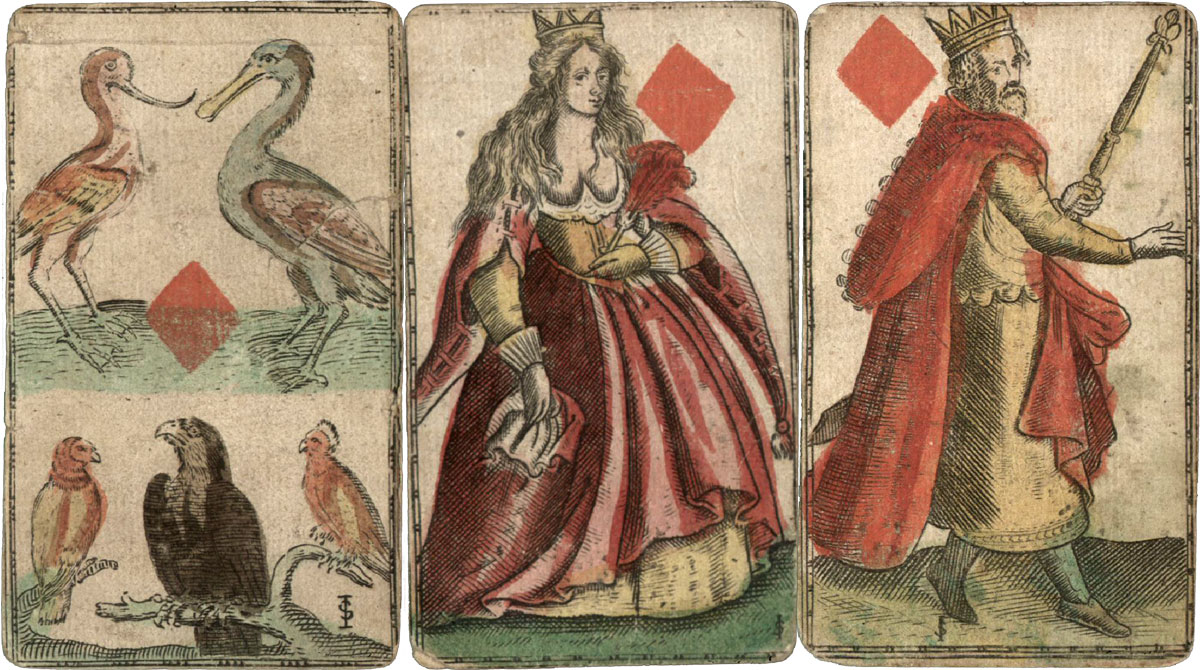 XVII Century Engraved Animal Cards — The World of Playing Cards