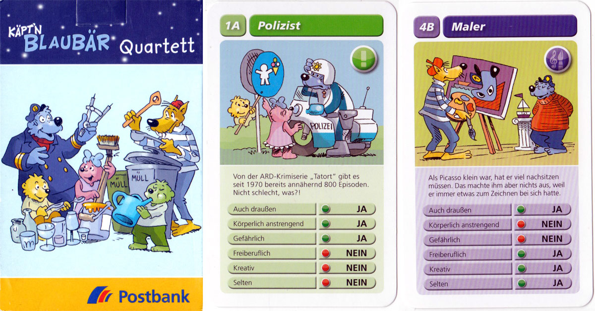 Käpt’n Blaubär — The World of Playing Cards