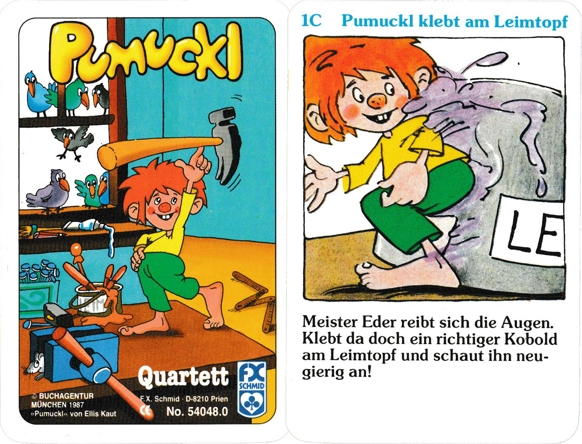 Pumuckl quartet game — The World of Playing Cards