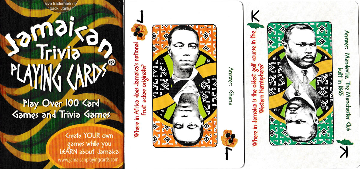 Jamaican trivia playing cards — The World of Playing Cards