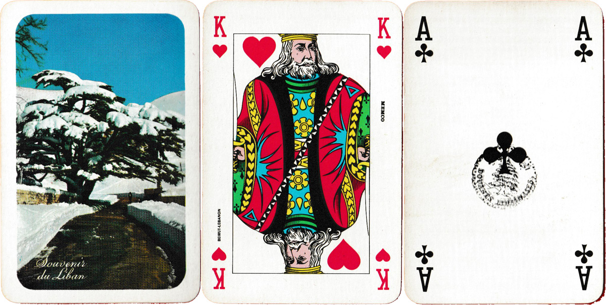 Souvenir Playing Cards from Lebanon — The World of Playing Cards