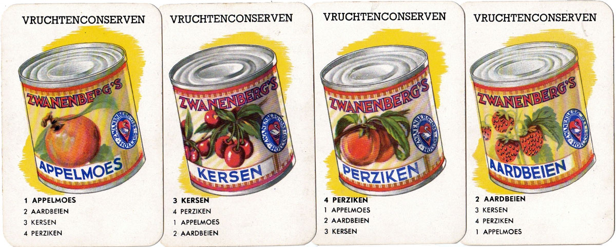 Zwanenberg’s Kwartetspel — The World of Playing Cards
