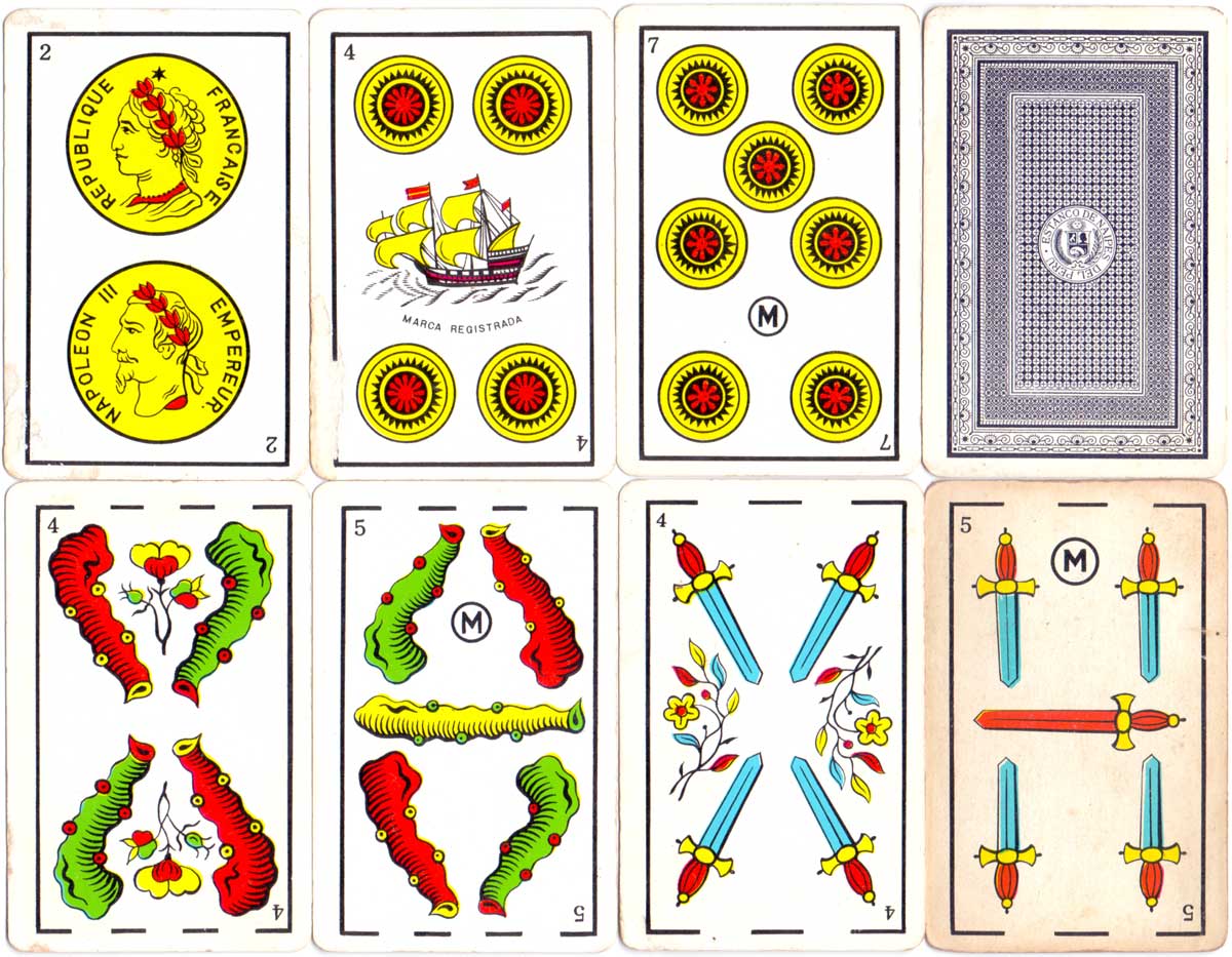Spanish suited Deck For The Estanco De Naipes Del Per Spanish suited Spanish suited Deck For The Estanco De Naipes Del Per Spanish suited