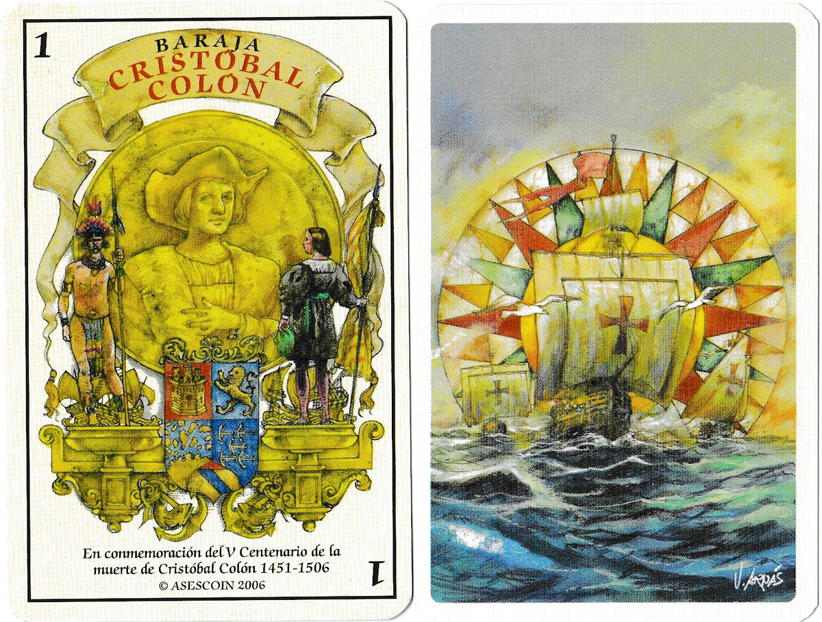 Christopher Columbus playing cards — The World of Playing Cards