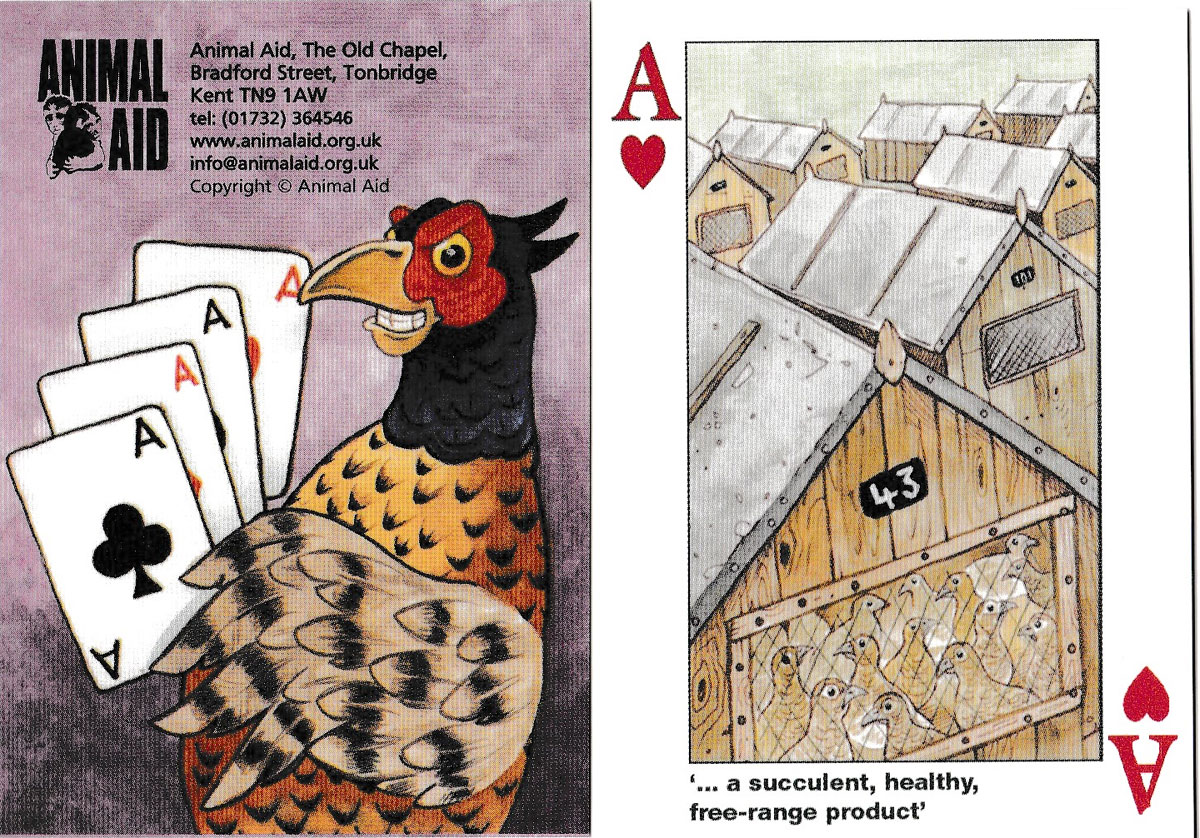 Animal Aid playing cards — The World of Playing Cards