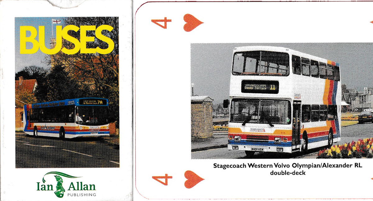 Buses playing cards — The World of Playing Cards