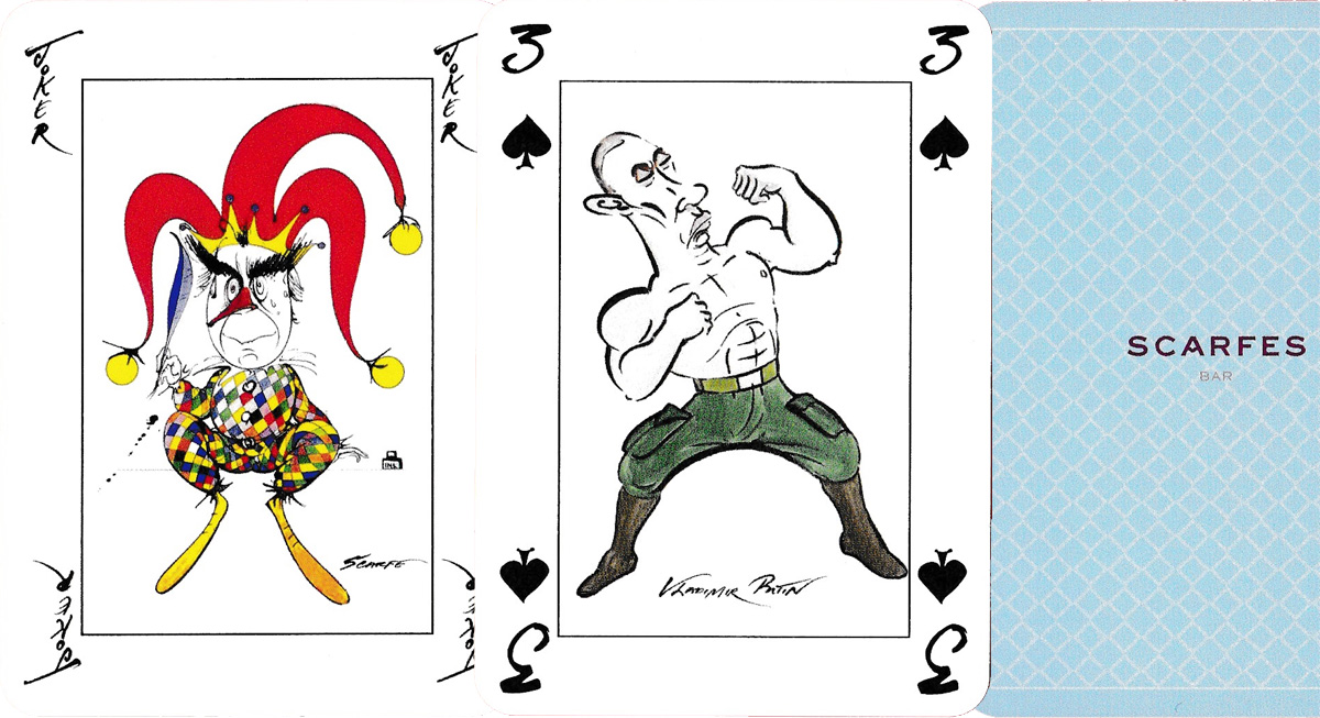 Scarfes Bar playing cards — The World of Playing Cards