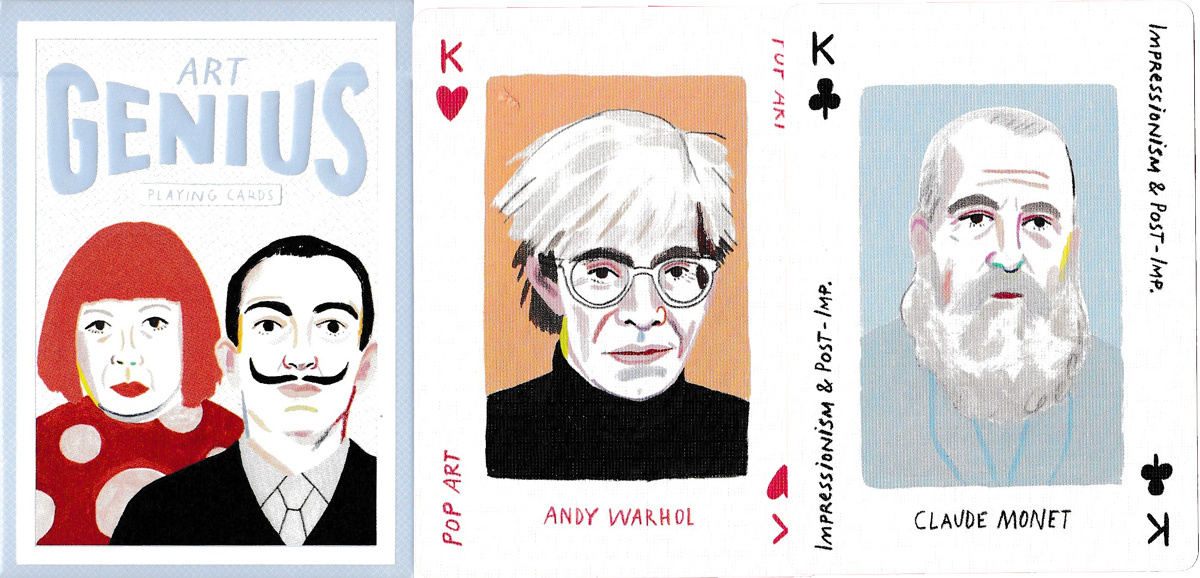 Art Genius playing cards — The World of Playing Cards