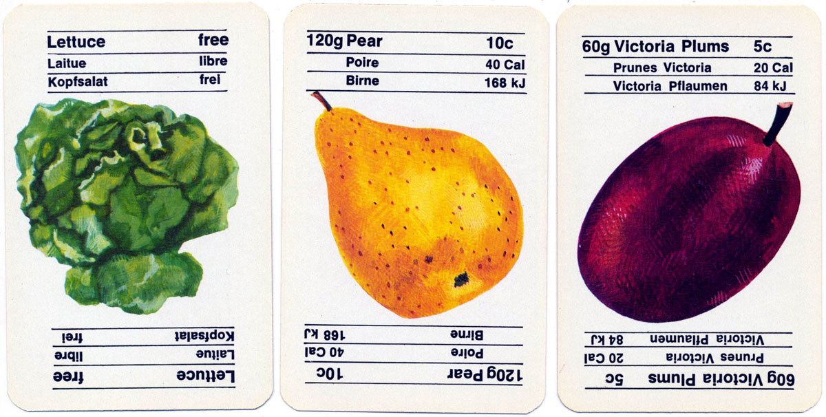 Food Exchange — The World of Playing Cards