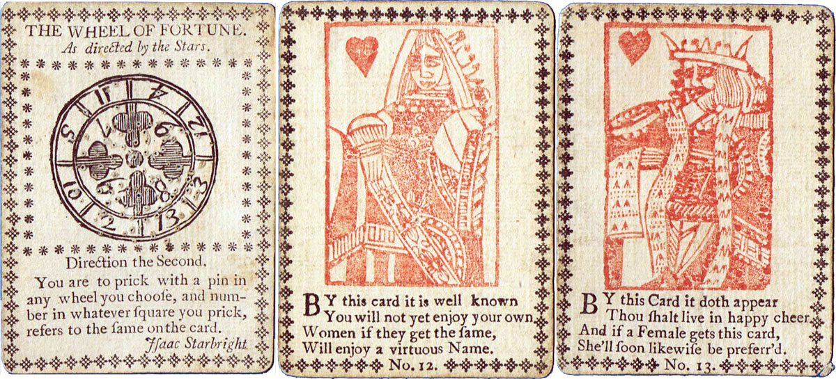 Fortune Telling playing cards — The World of Playing Cards