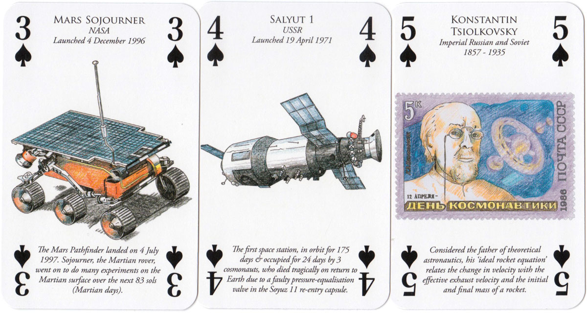 Space Exploration — The World of Playing Cards