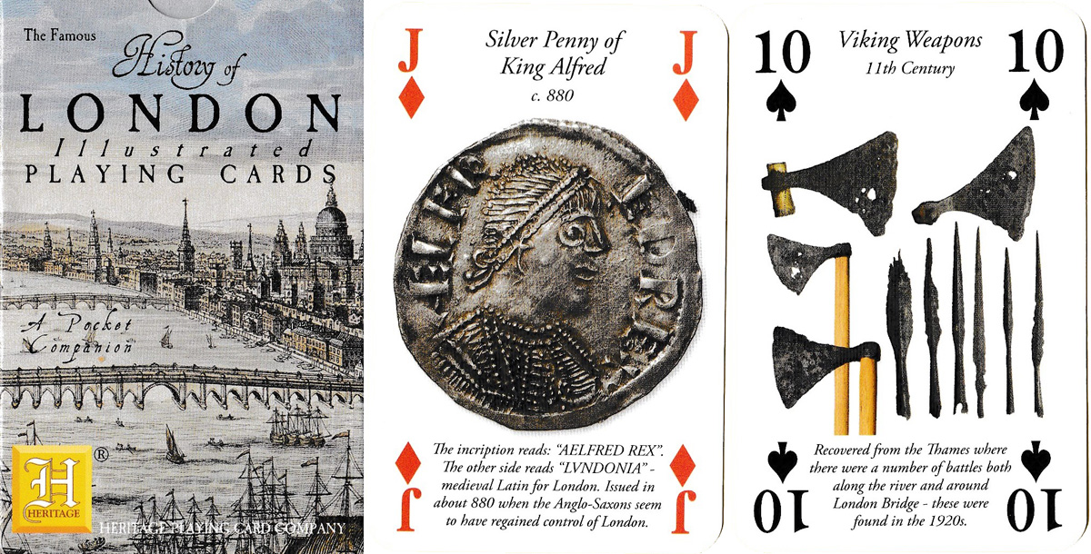 History of London illustrated playing cards — The World of Playing Cards