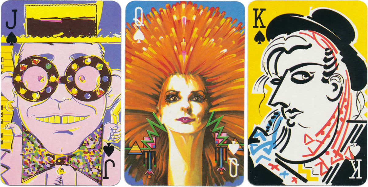 Sony Tape Rock ‘N’ Pop Playing Cards — The World of Playing Cards